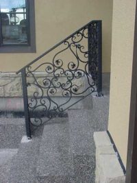 Residential Iron Railing - AJ Wrought Iron