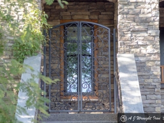 Security Doors and Grills in Calgary and Alberta- AJ Wrought Iron